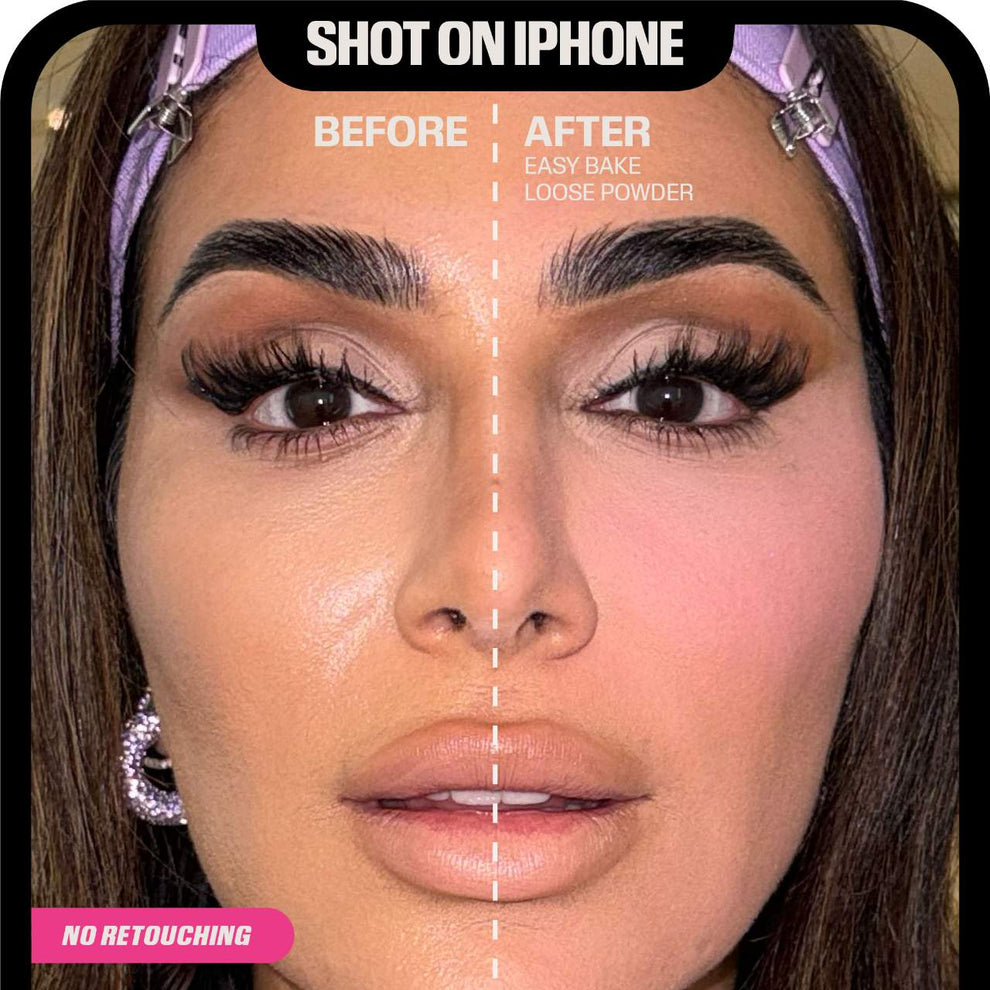 HUDA BEAUTY Easy Bake Blurring Loose Baking & Setting Powder - Ube Bir ...